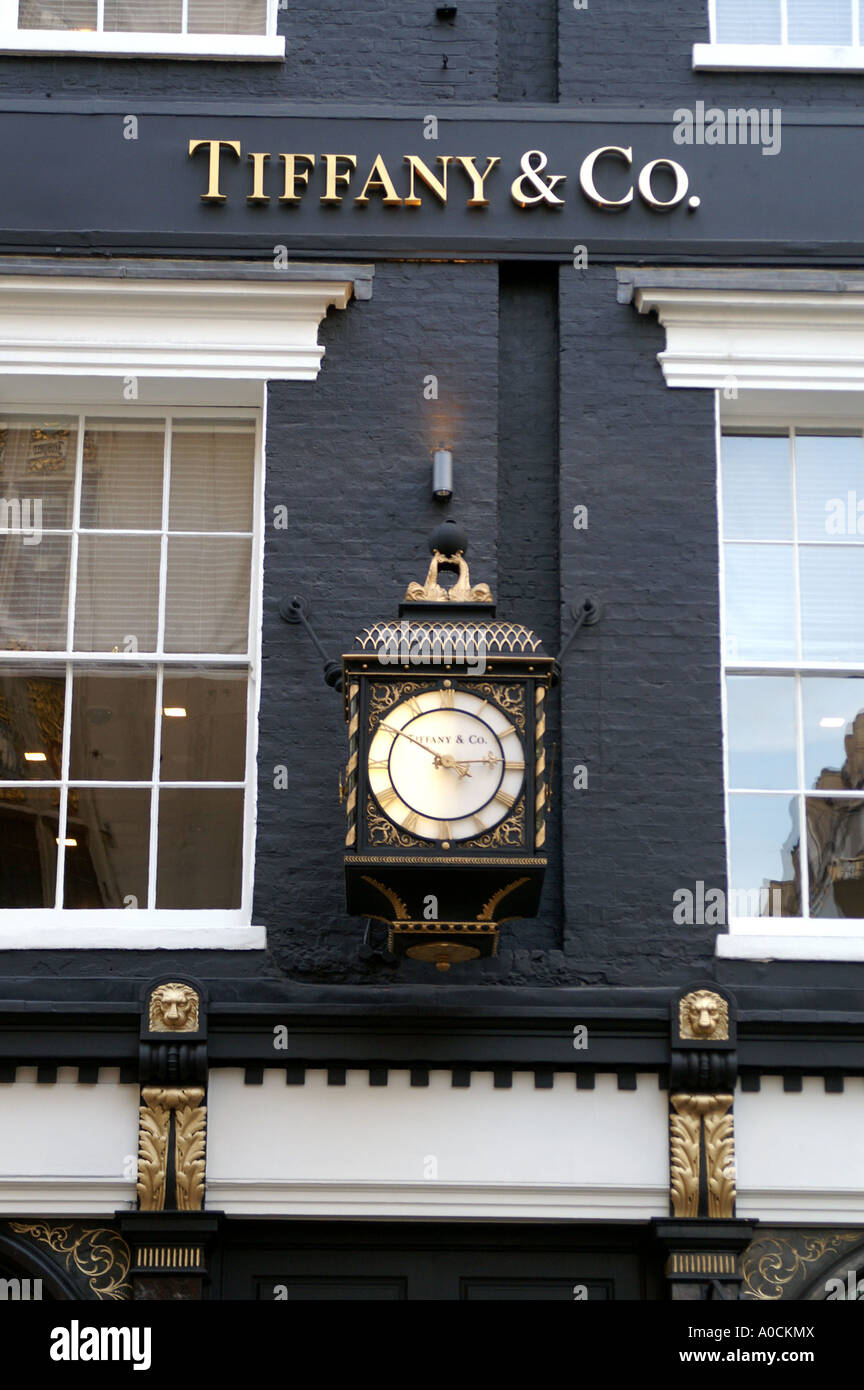 Tiffany & co london bond street hi-res stock photography and images - Alamy