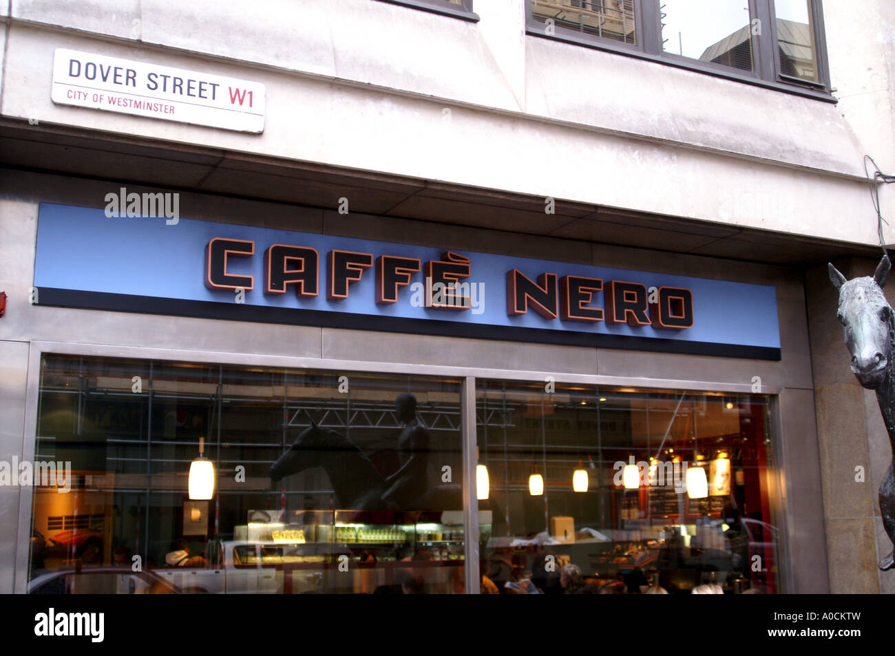 cafe Nero Dover Street London W1 Stock Photo - Alamy
