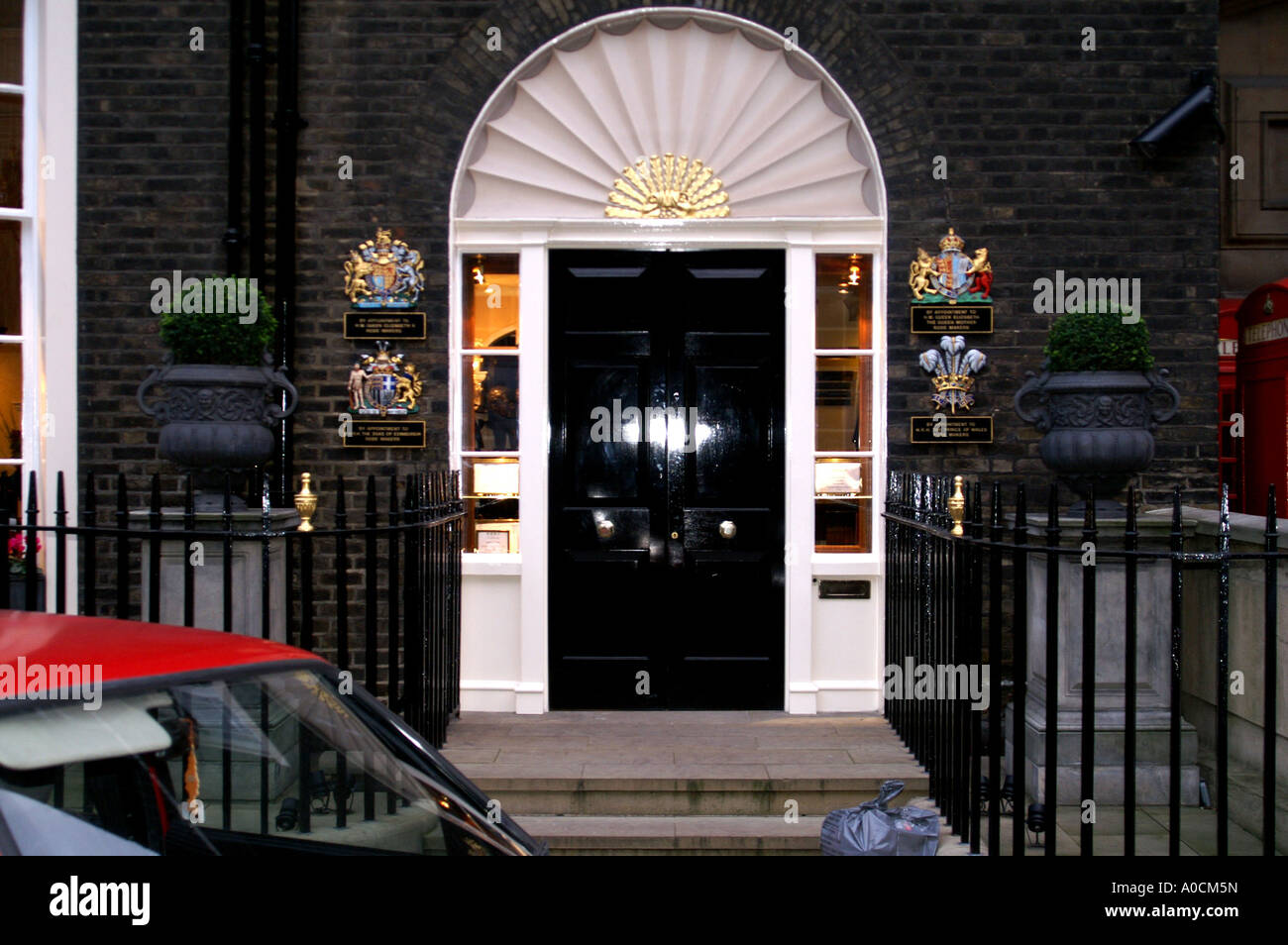 Robe makers by appointment Savile Row London W5 Stock Photo - Alamy