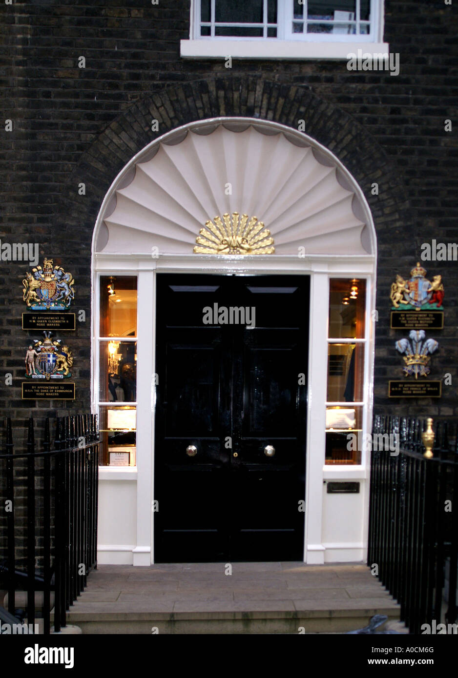 Robe makers by appointment Savile Row London W5 Stock Photo - Alamy