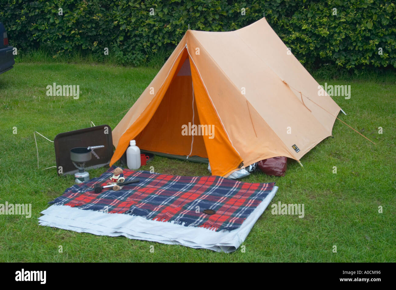 A typical ridge tent Stock Photo - Alamy
