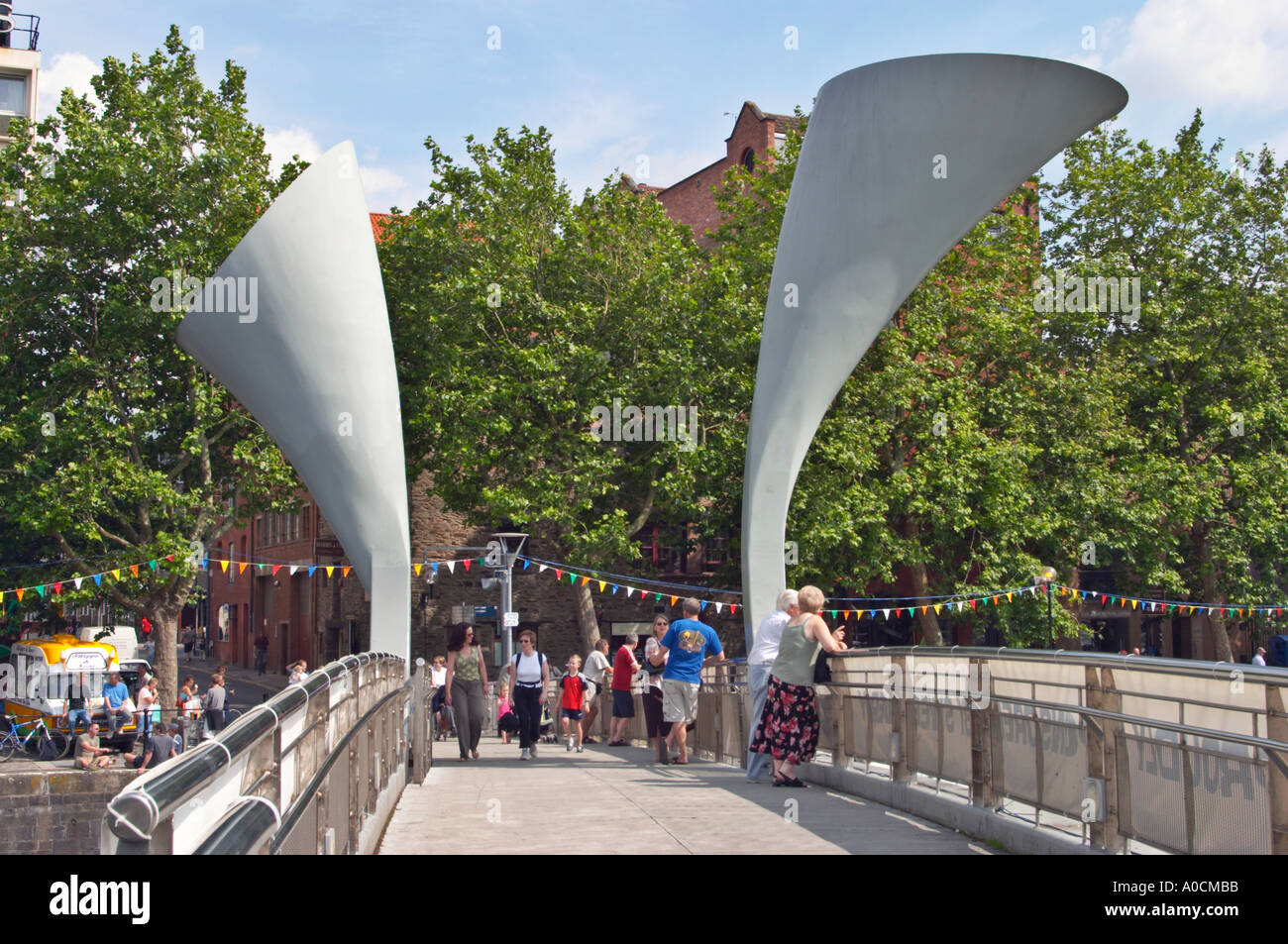 The Pero Bridge Bristol England Stock Photo - Alamy