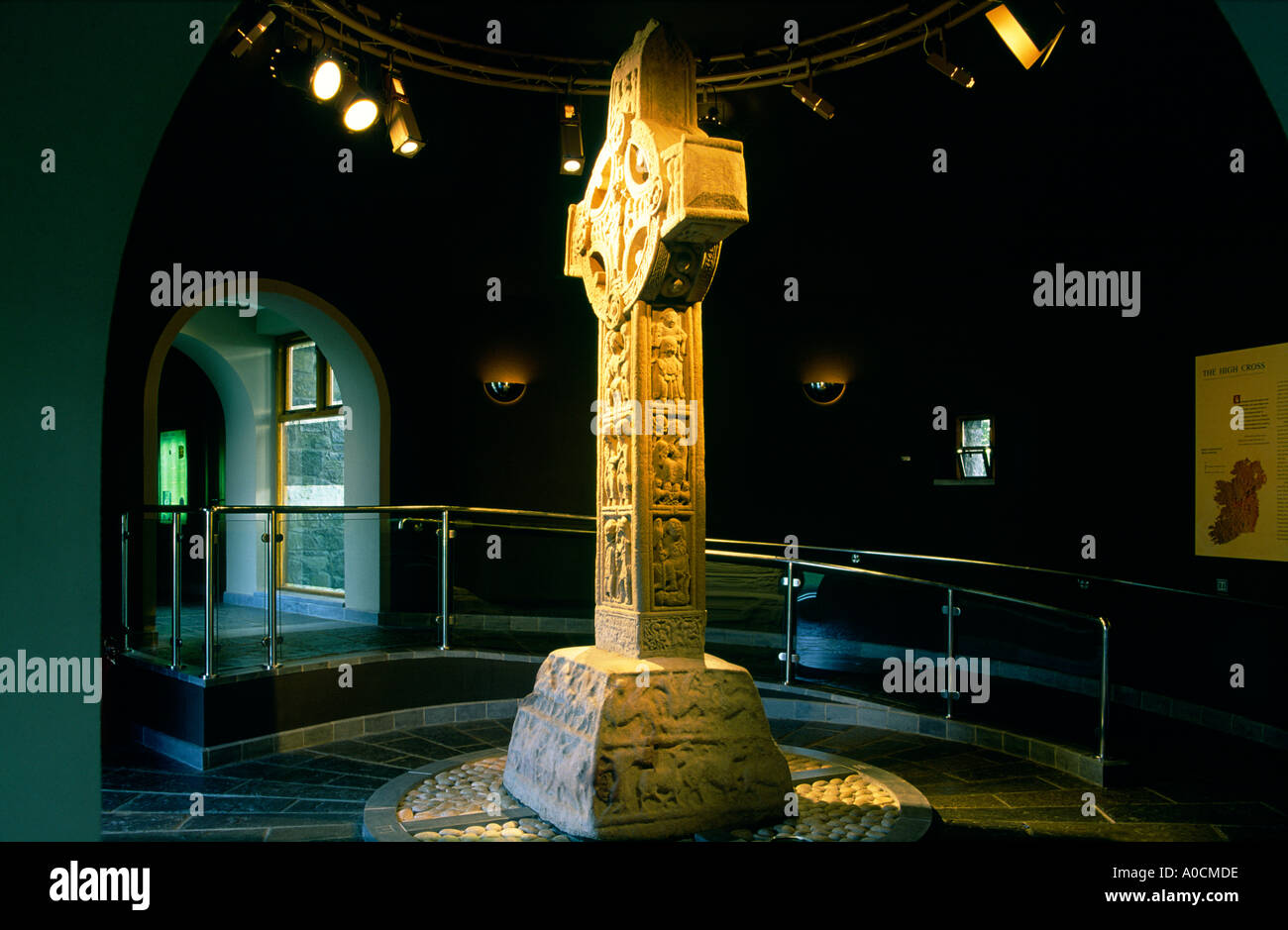 Clonmacnoise high cross hi-res stock photography and images - Alamy