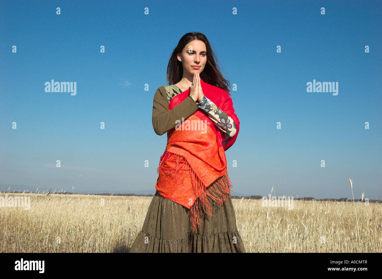 Standing and praying hi-res stock photography and images - Alamy