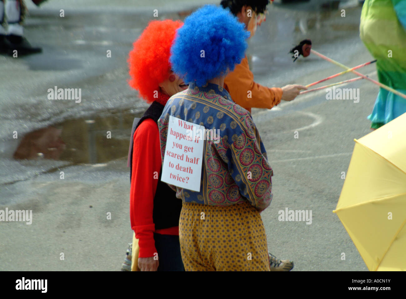 Jokes on us hi-res stock photography and images - Alamy