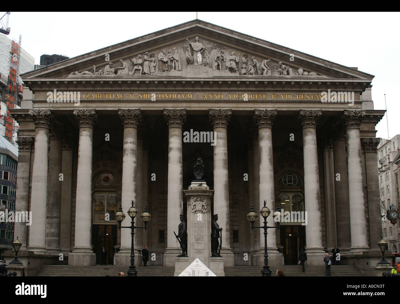 Royal Exchange London England UK Stock Photo - Alamy