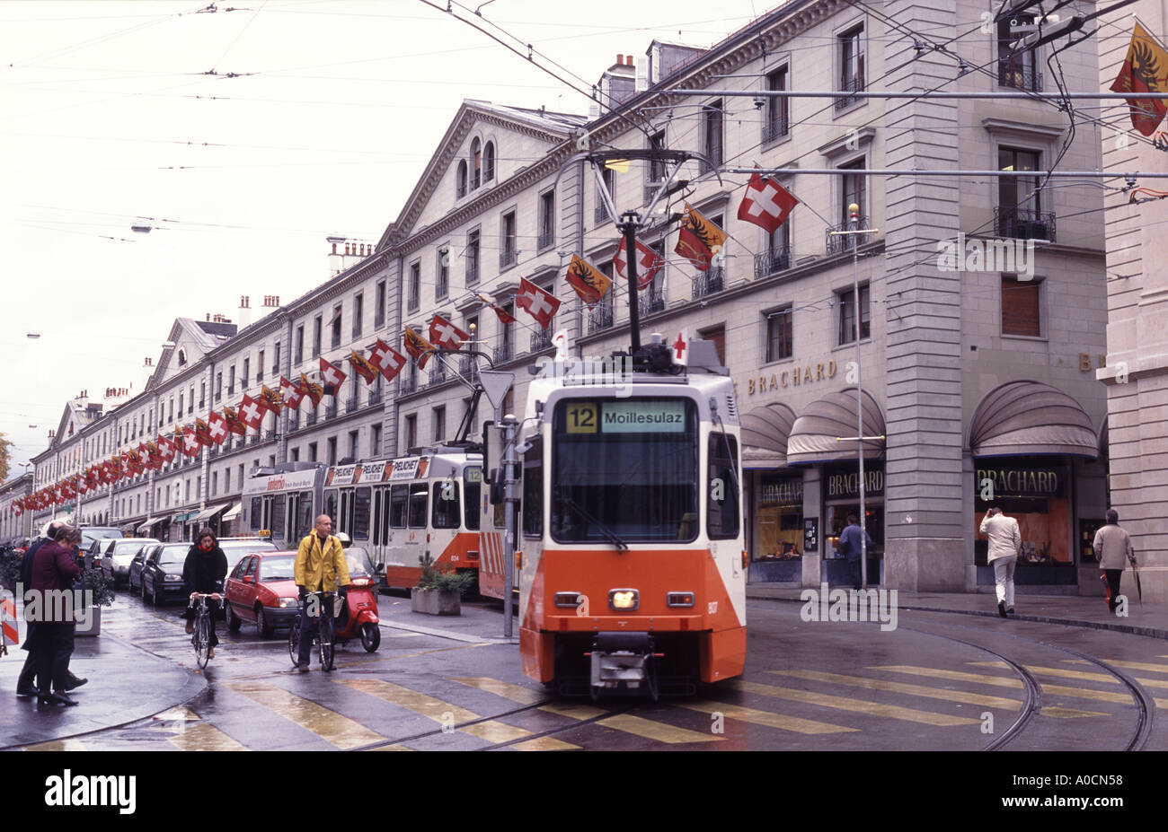 Public transportation geneve hi-res stock photography and images - Alamy