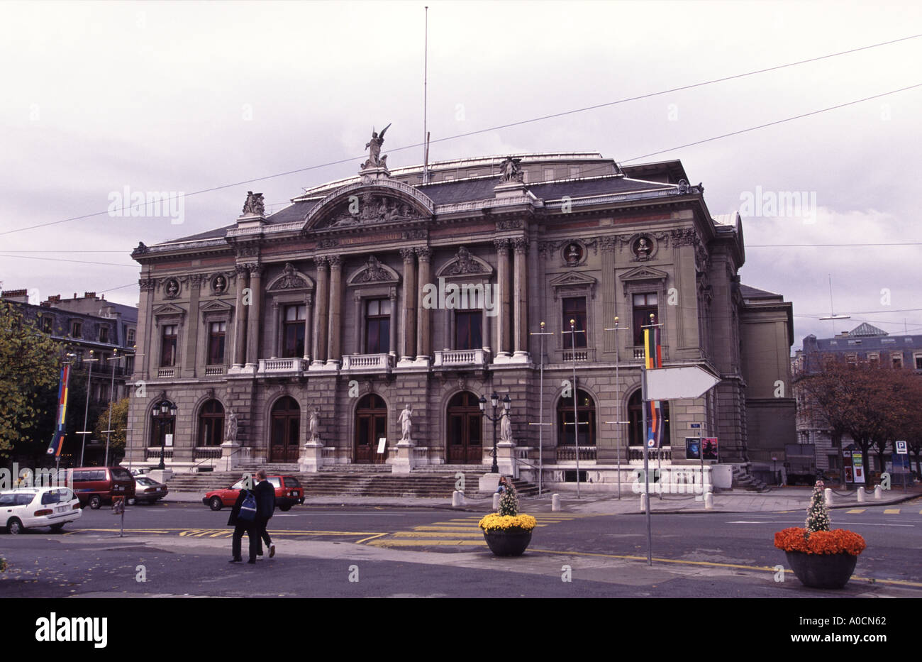 Geneva switzerland united nations buildings hi-res stock photography ...