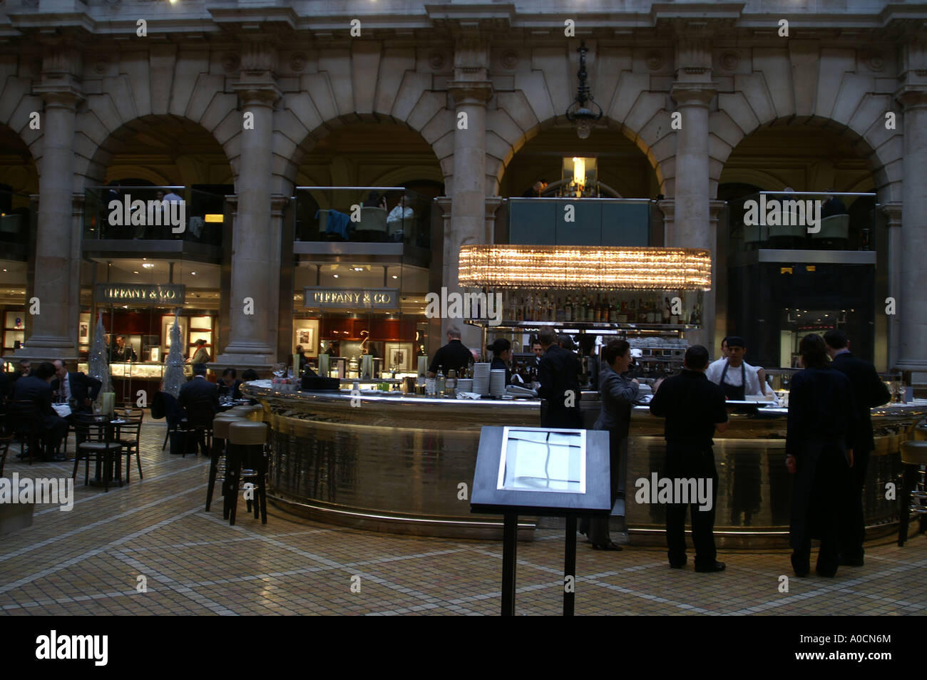Royal Exchange interior London England UK Stock Photo - Alamy
