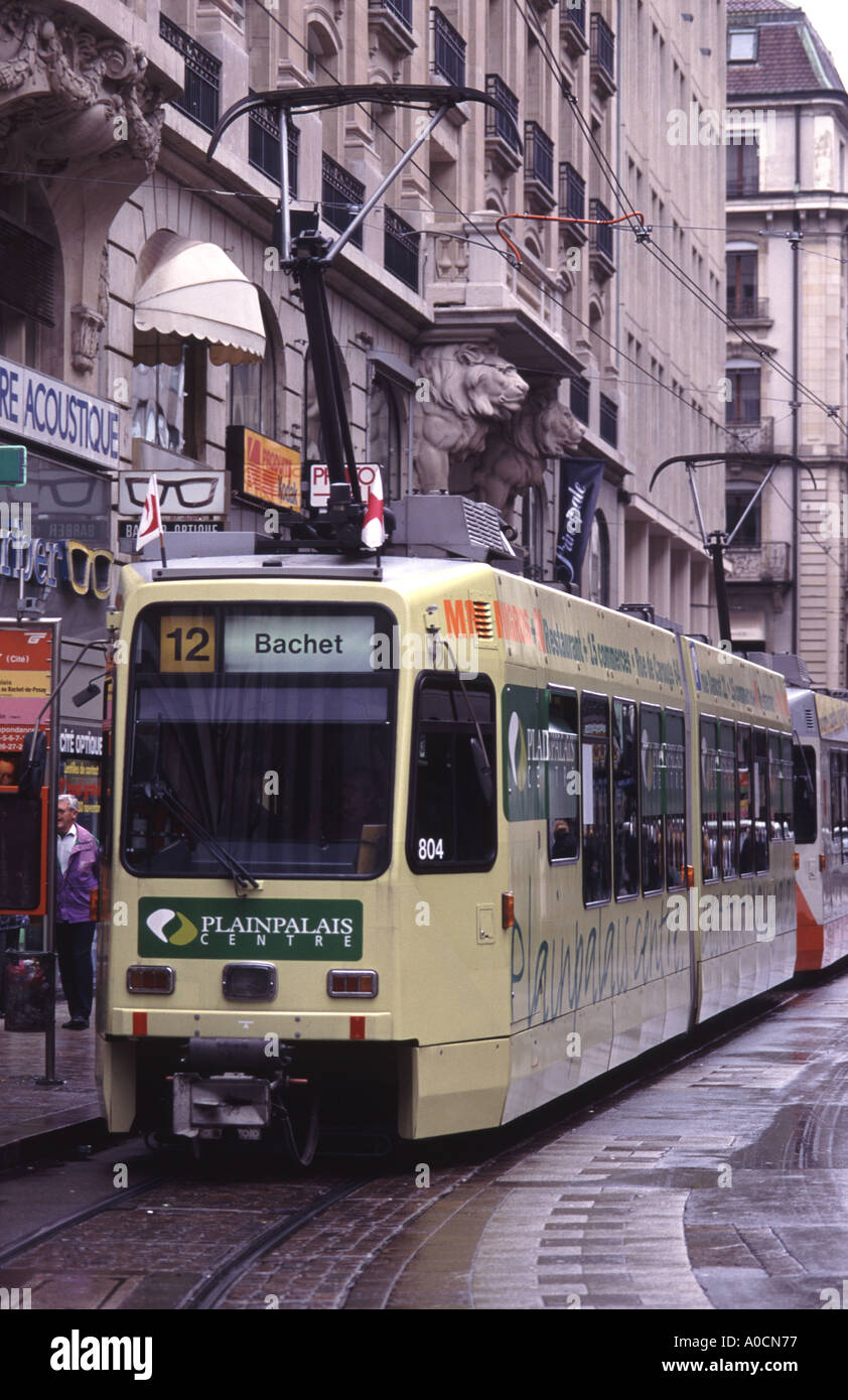 Public transportation geneve hi-res stock photography and images - Alamy
