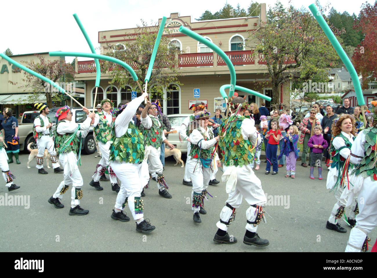 Attendees dress up in strange costumes for the annual Occidental ...
