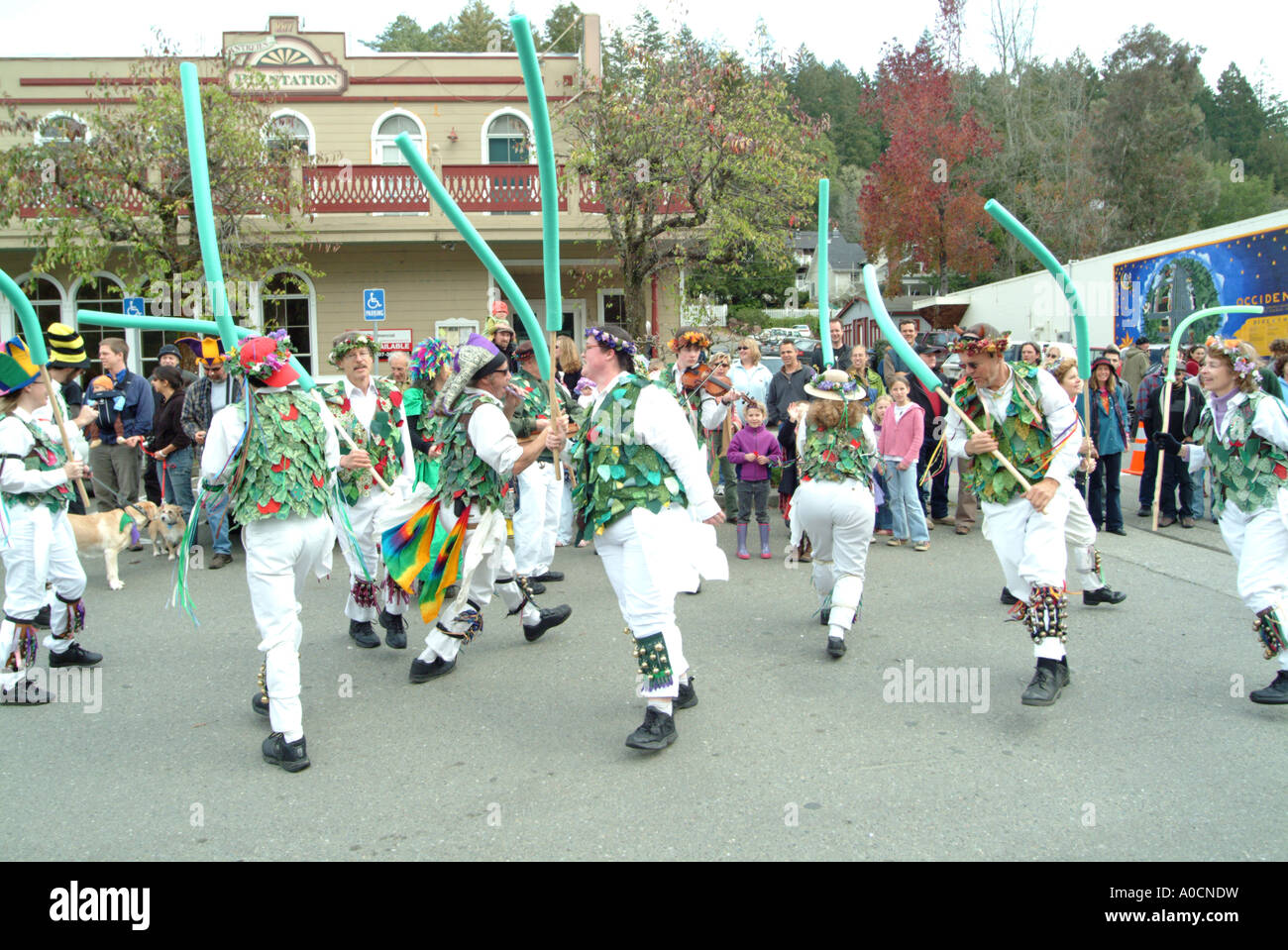 Attendees dress up in strange costumes for the annual Occidental ...