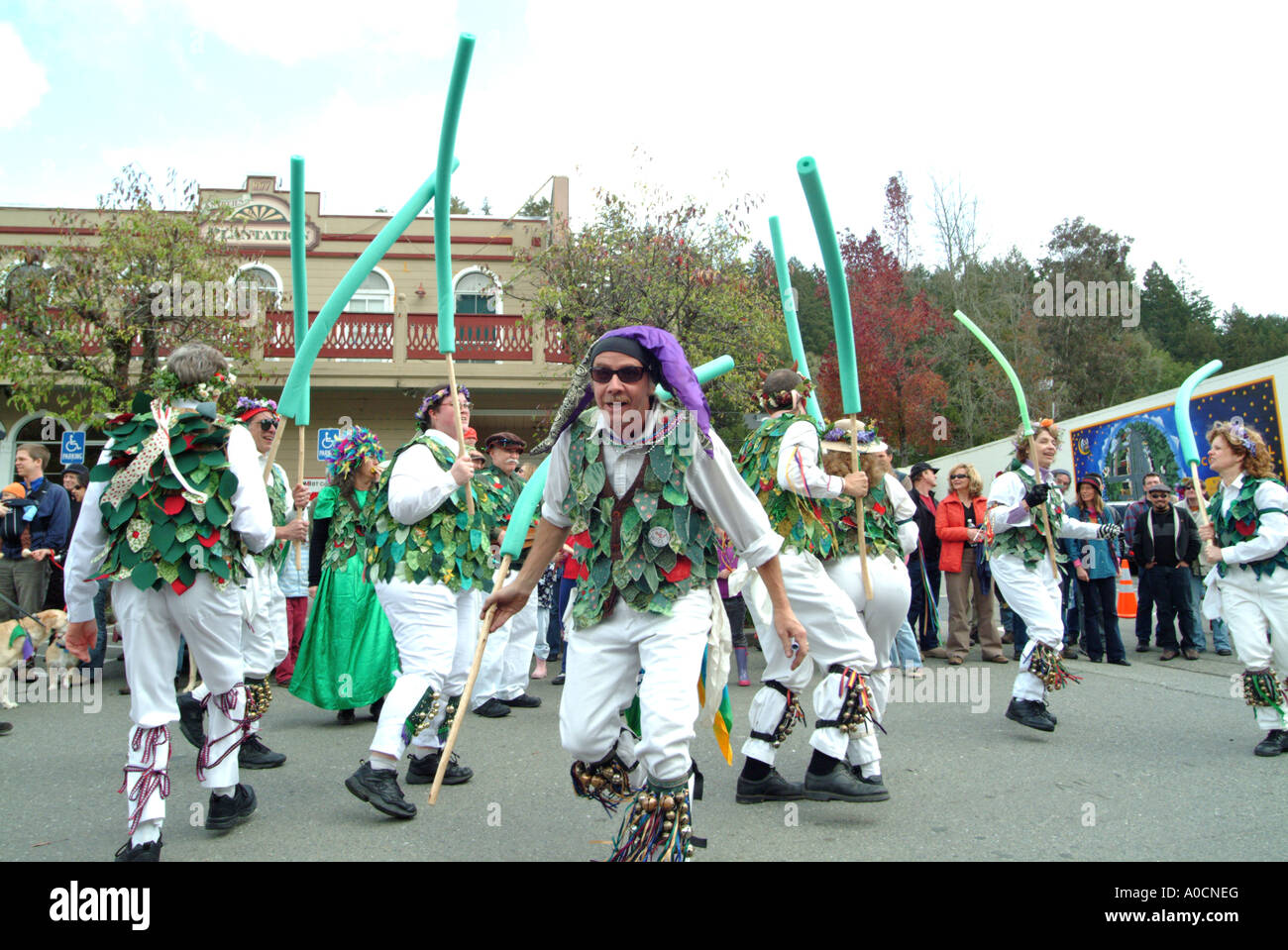 Attendees dress up in strange costumes for the annual Occidental ...