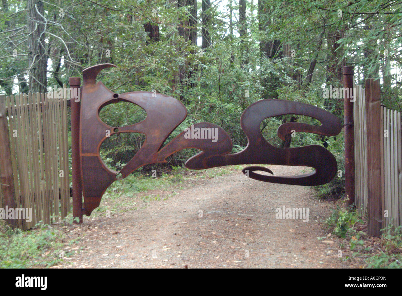 Welded Metal Gate High Resolution Stock Photography and Images - Alamy