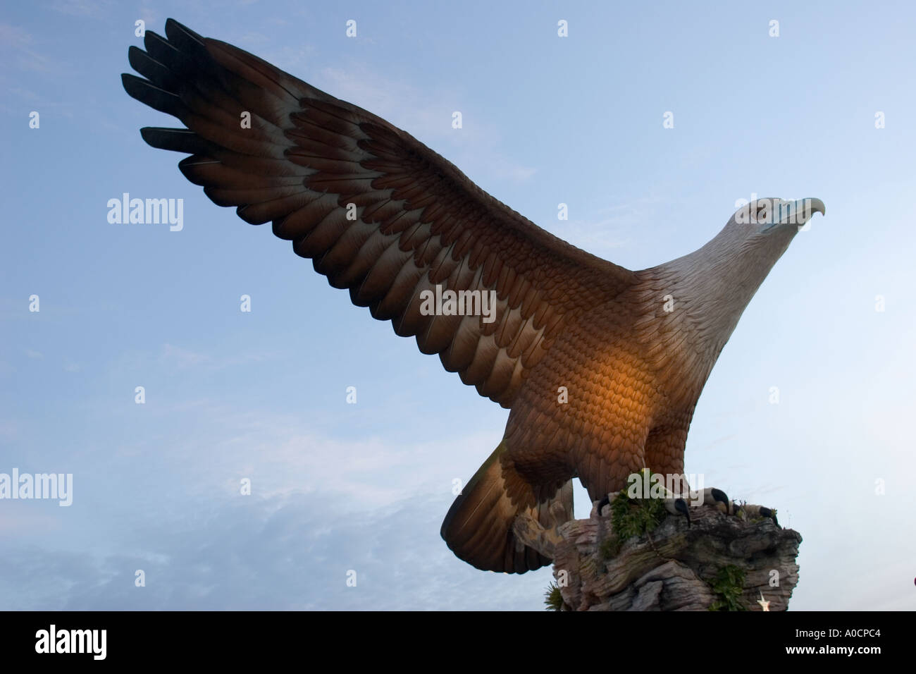 Eagle Sculpture Eagle Square Dataran Lang Pulau Langkawi Malaysia Stock ...