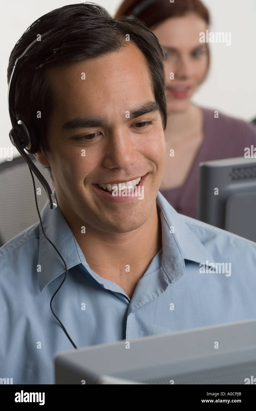 Customer reps hi-res stock photography and images - Alamy