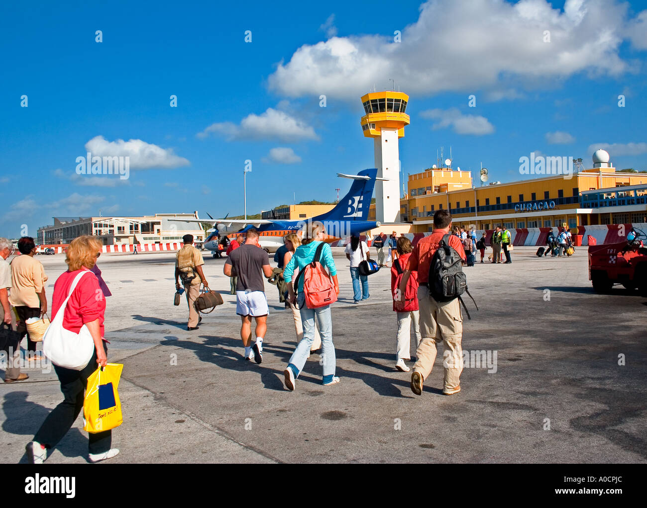 Curacao hato international airport hi-res stock photography and images ...