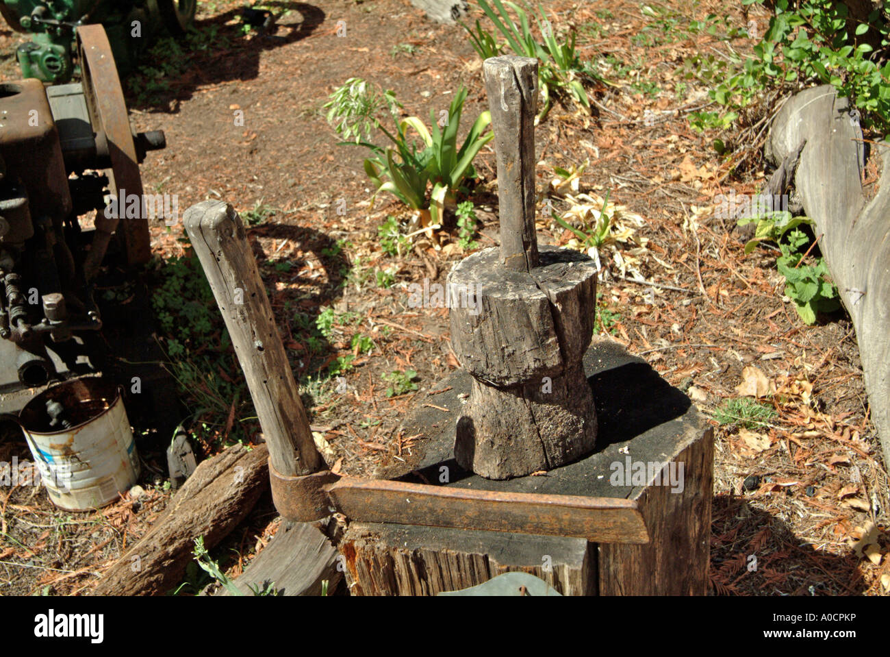 Antique logging tools hi-res stock photography and images - Alamy