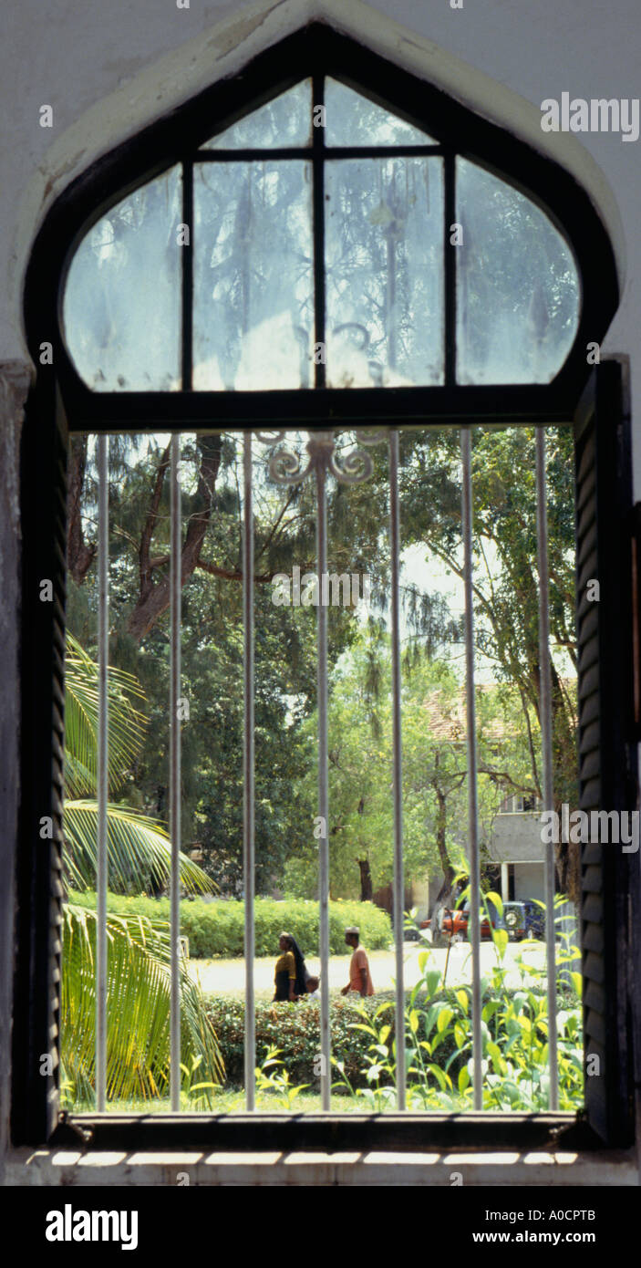 Zanzibar, Tanzania. Arab style window Stock Photo - Alamy
