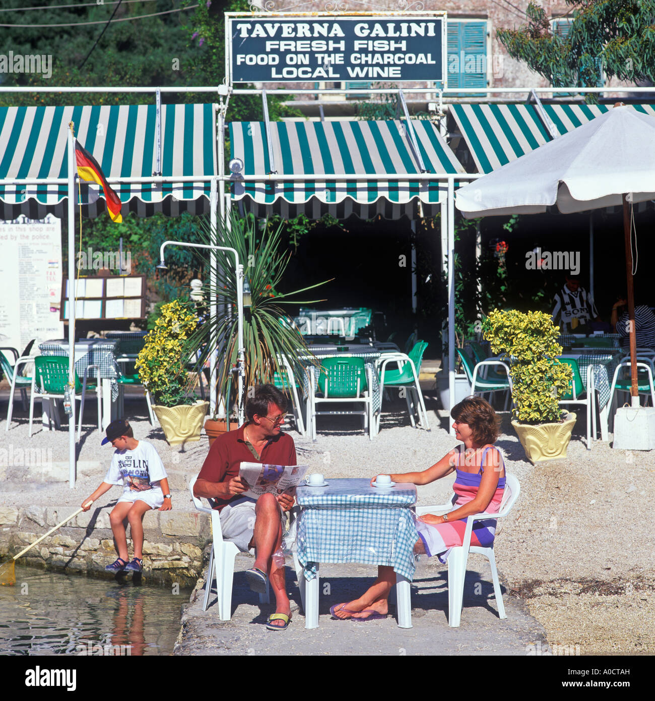 San stefanos restaurant hi-res stock photography and images - Alamy
