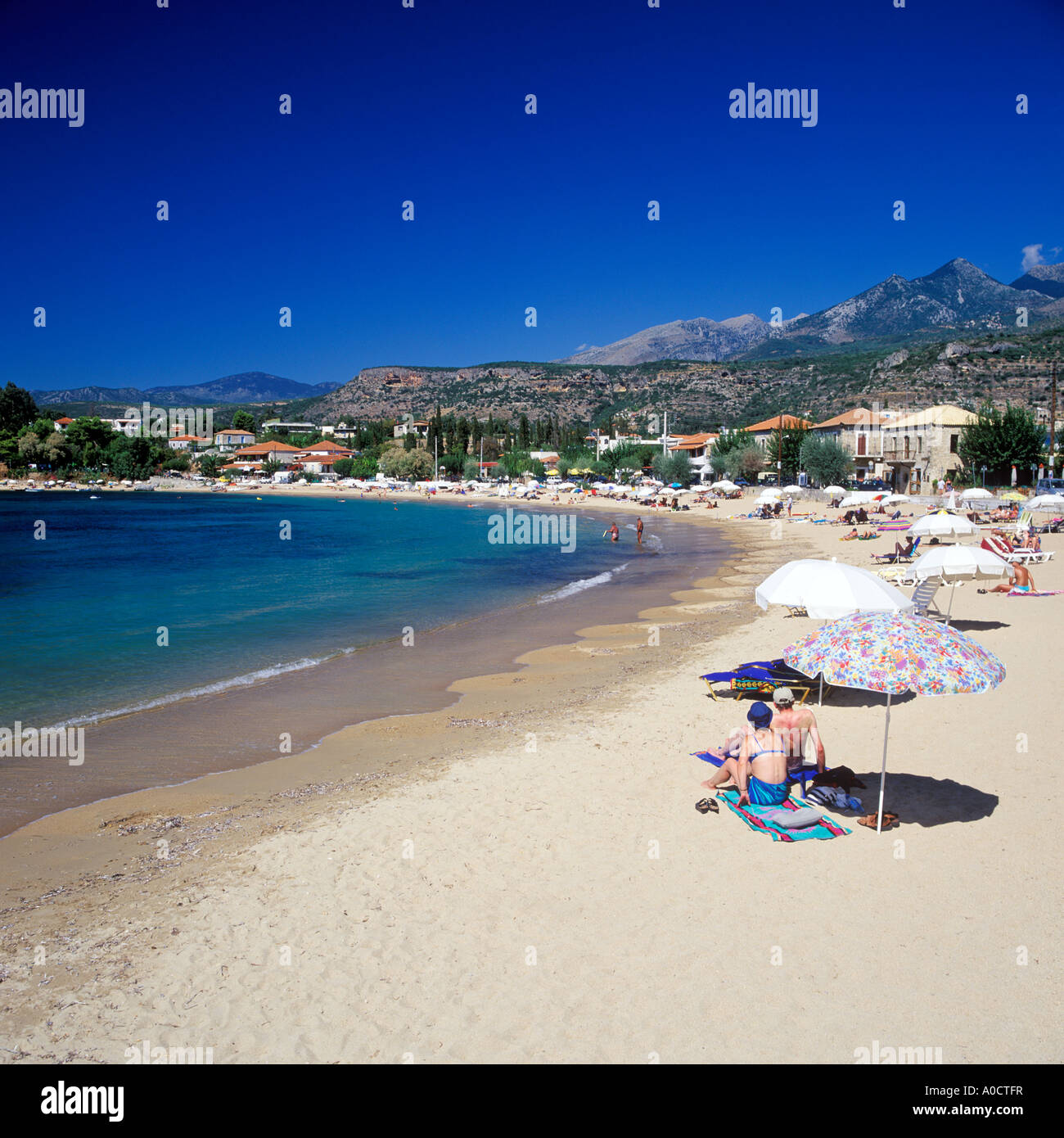 Stoupa greece beach mani hi-res stock photography and images - Alamy