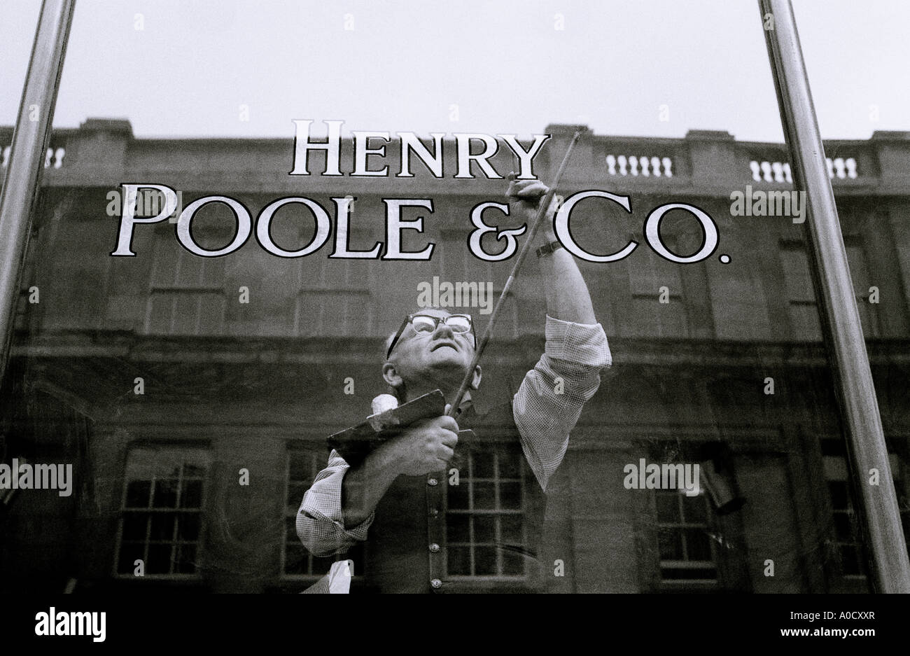 Henry Poole Tailor in Savile Row in Mayfair in London in England in ...