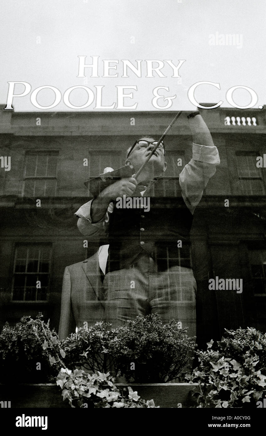 Henry Poole Tailor in Savile Row in Mayfair in London in England in ...