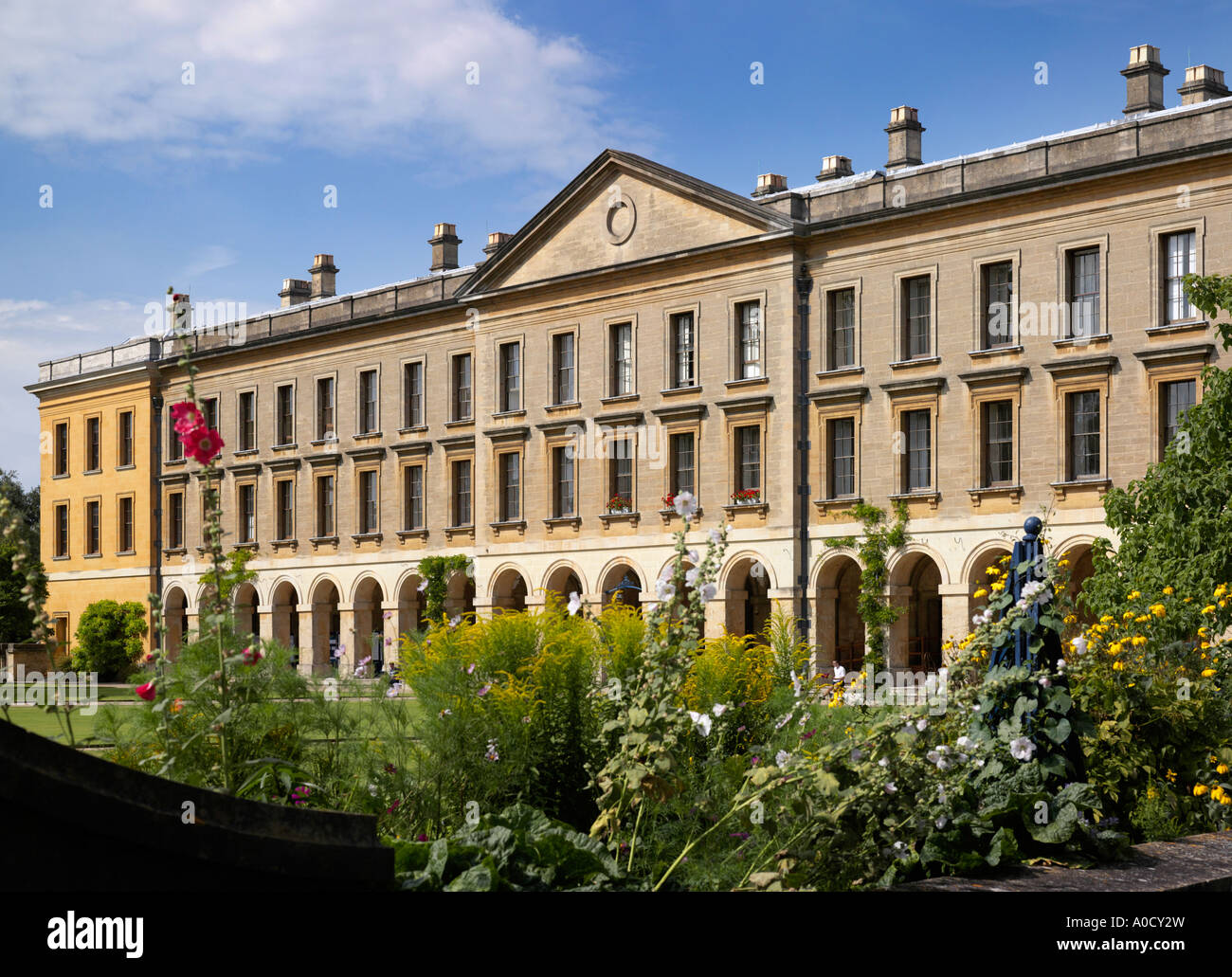 The New Building Magdalen College Oxford Stock Photo - Alamy