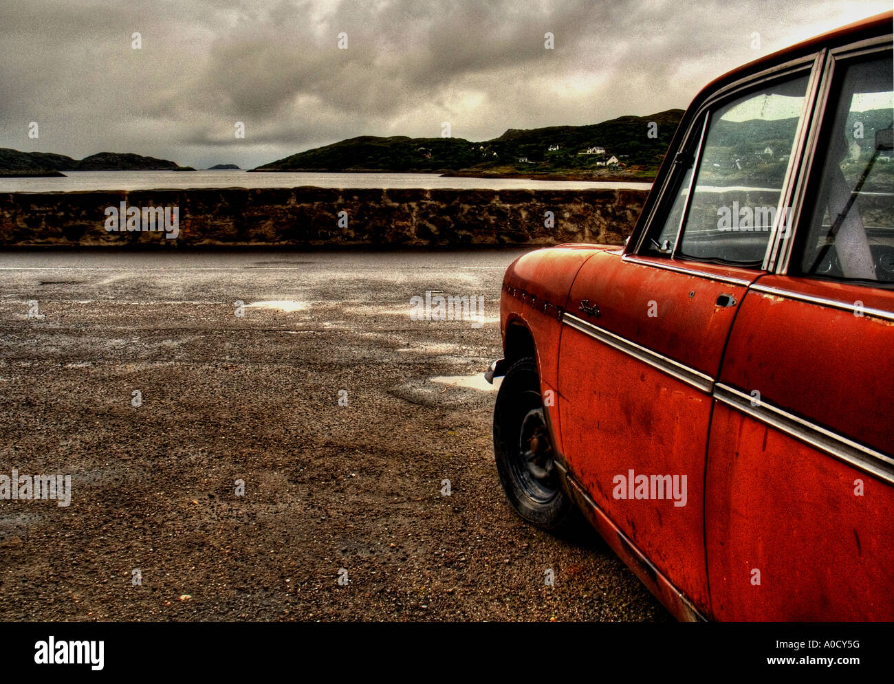 old humber car Stock Photo - Alamy