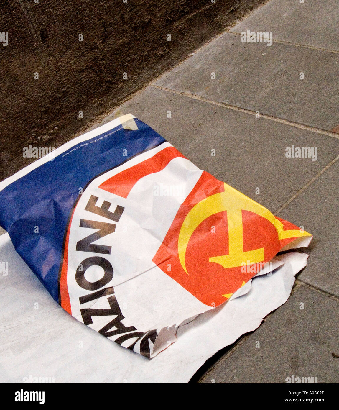 Italy Election Poster Stock Photo - Alamy