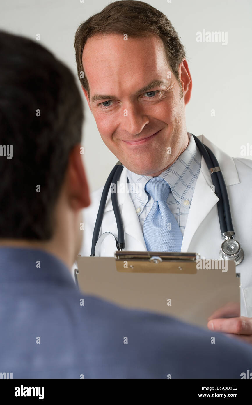 Doctor meeting with patient Stock Photo - Alamy