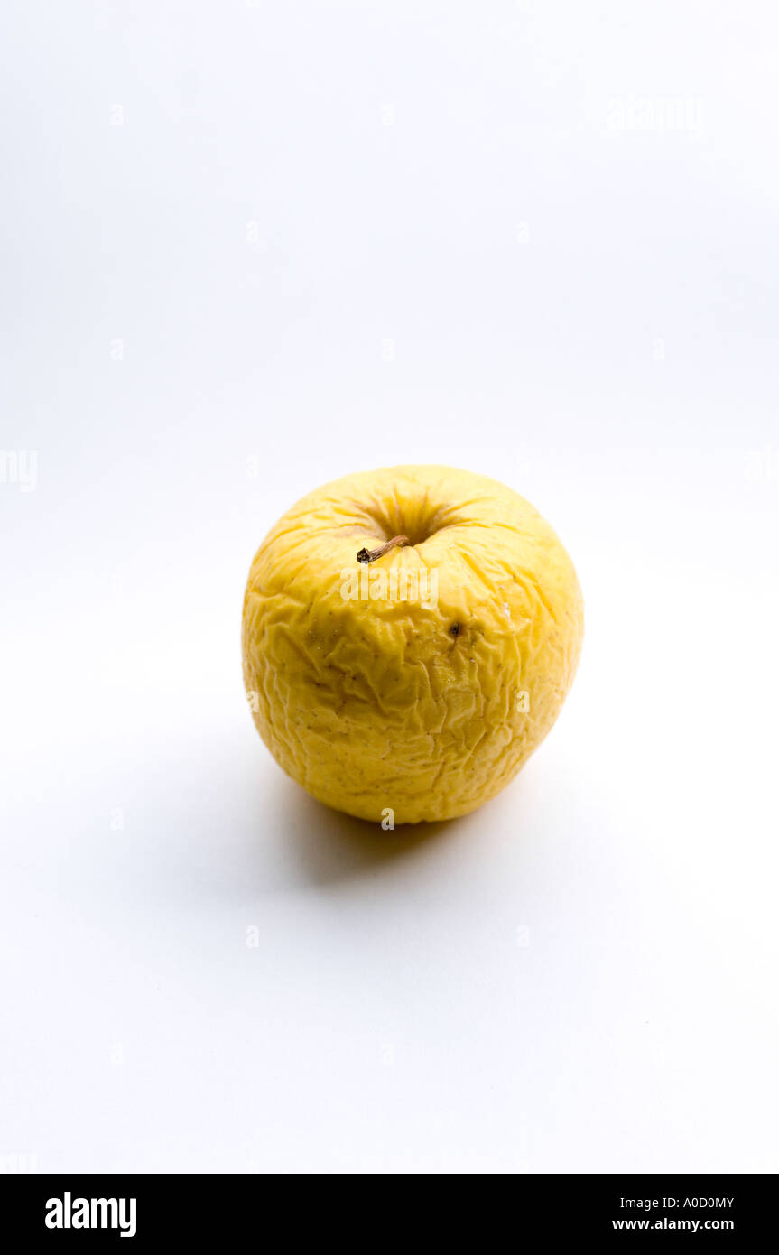 bad apple on white background Stock Photo - Alamy
