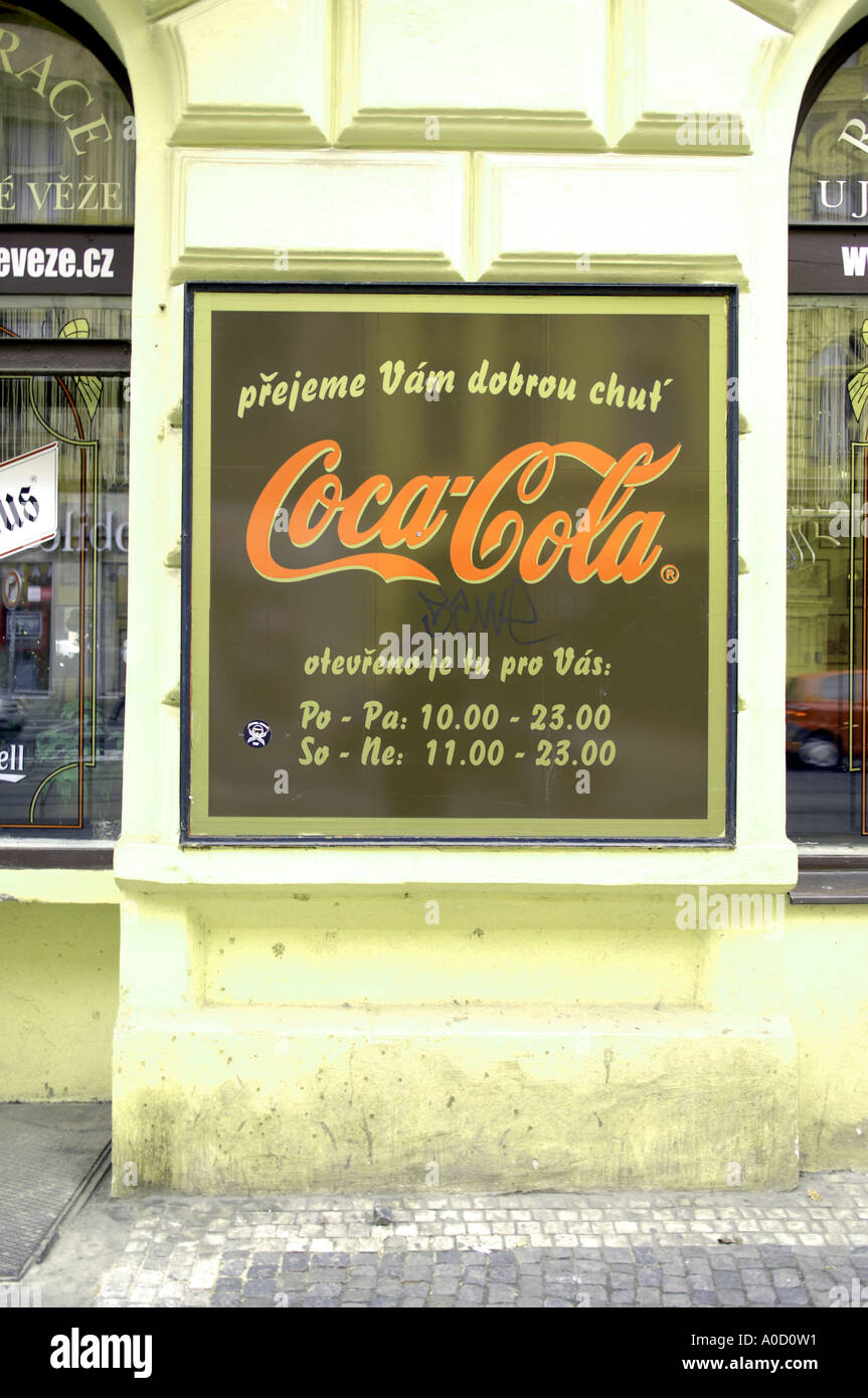 coca cola, coke, sign, retro Stock Photo - Alamy