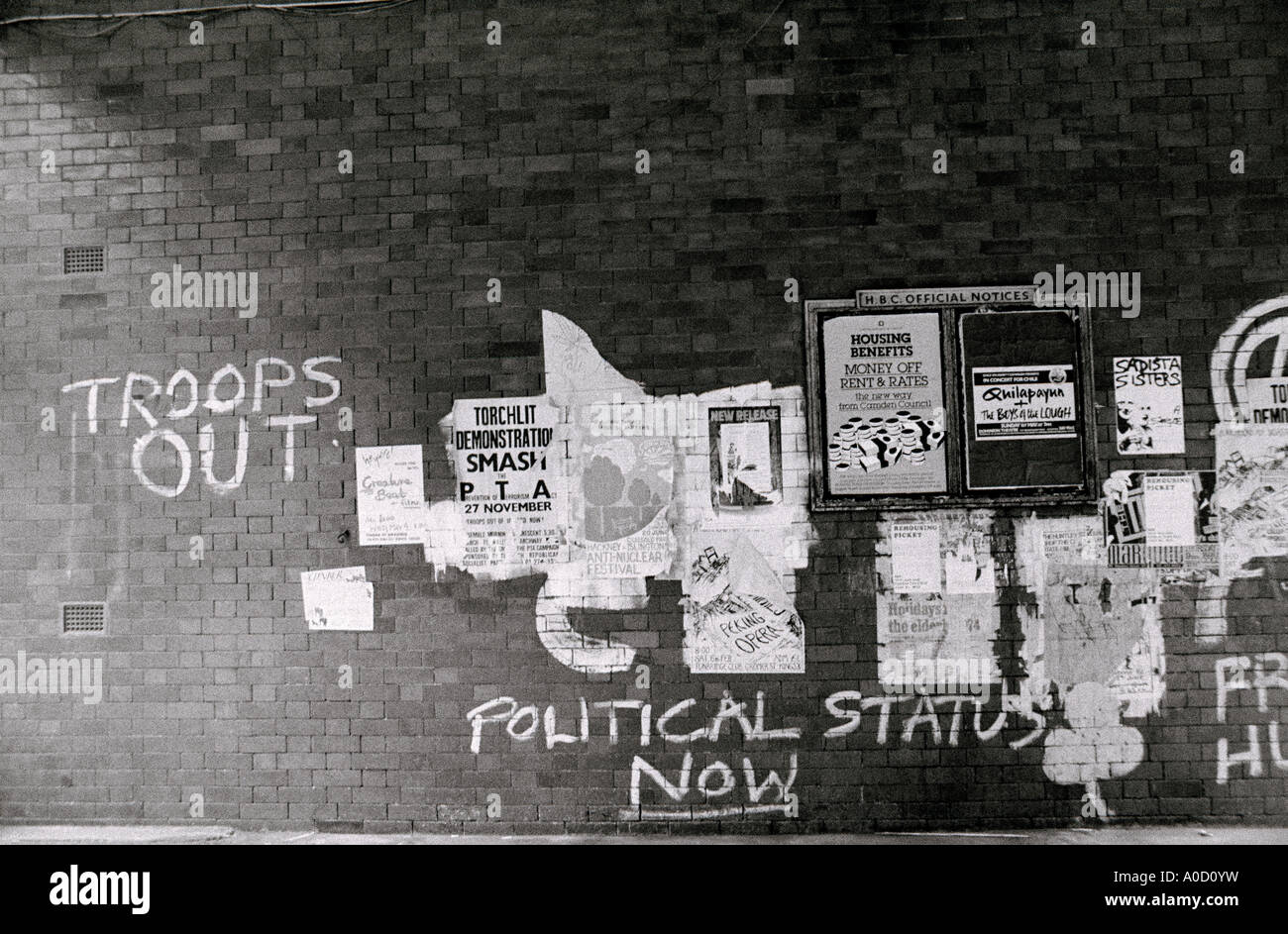 Real ira graffiti hi-res stock photography and images - Alamy