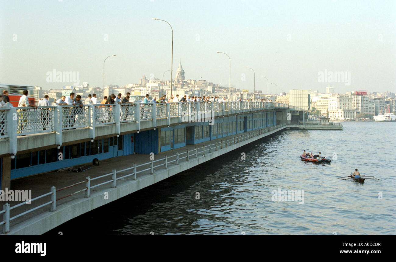 Galata Bridge Istanbul Turkey Stock Photo - Alamy