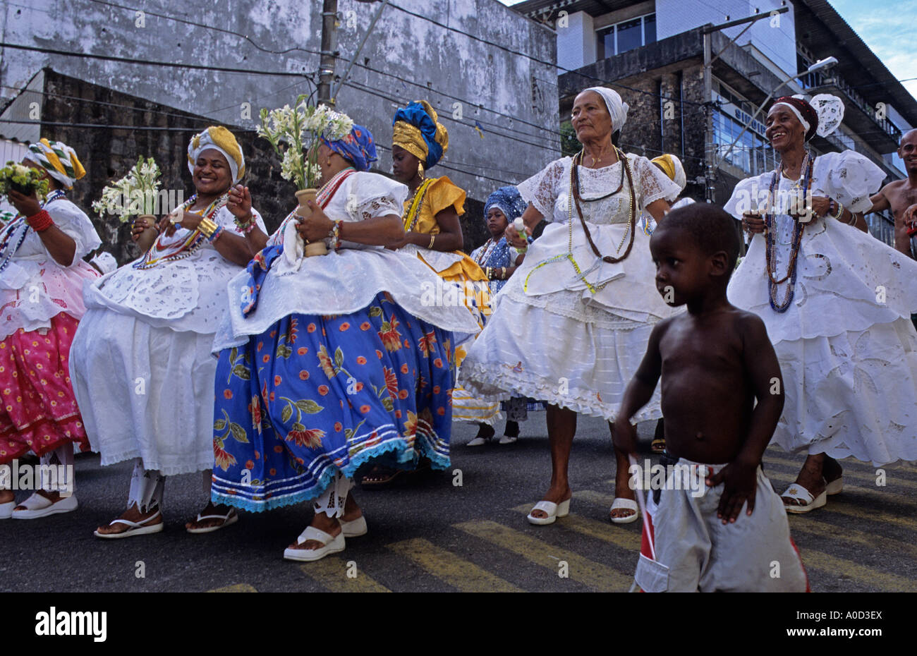 Candomble Ceremony Salvador Bahia Brazil Stock Photo - Alamy