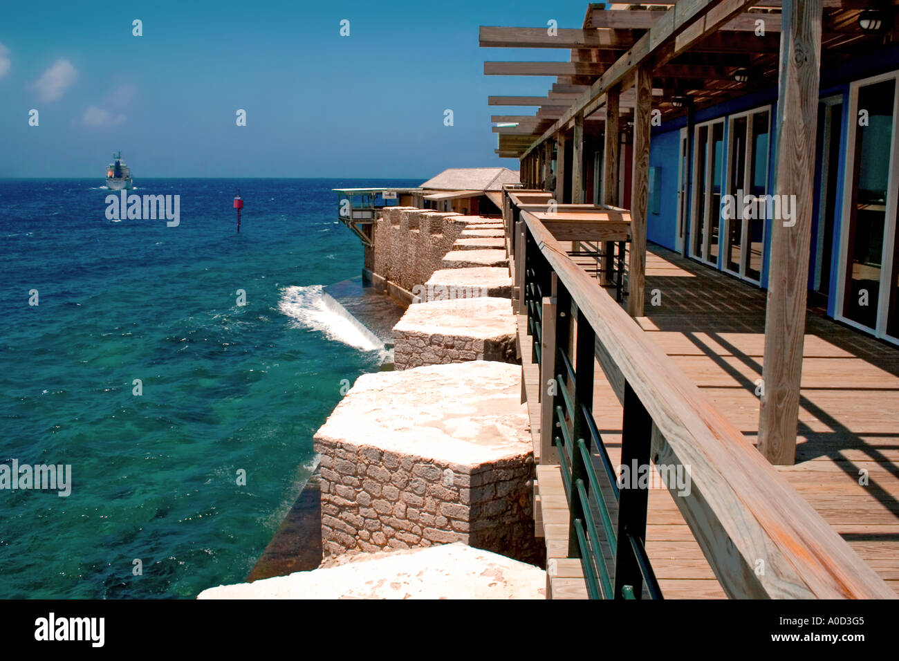 Waterfront promenade Cut Out Stock Images & Pictures - Alamy