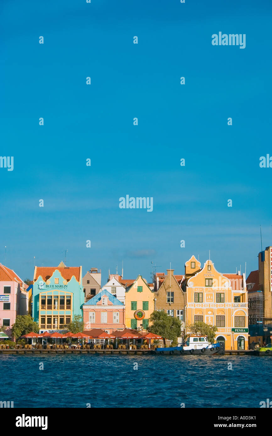 Handelskade in Curacao Stock Photo - Alamy