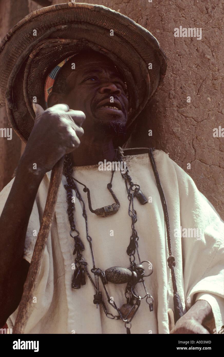senior Dogon Priest, Mali Stock Photo - Alamy