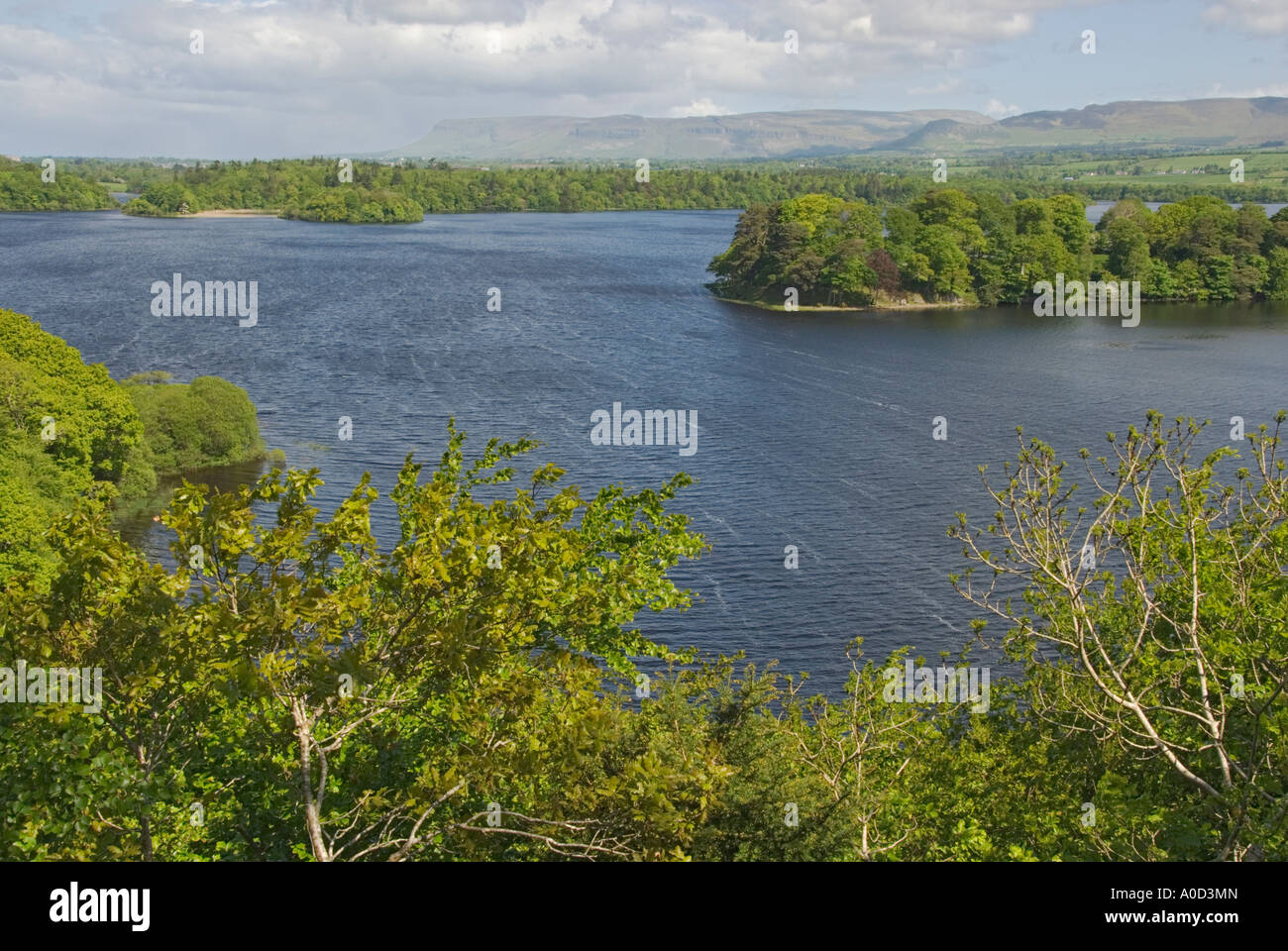 Ireland County Sligo Lough Gill view from Dooney Rock Stock Photo - Alamy