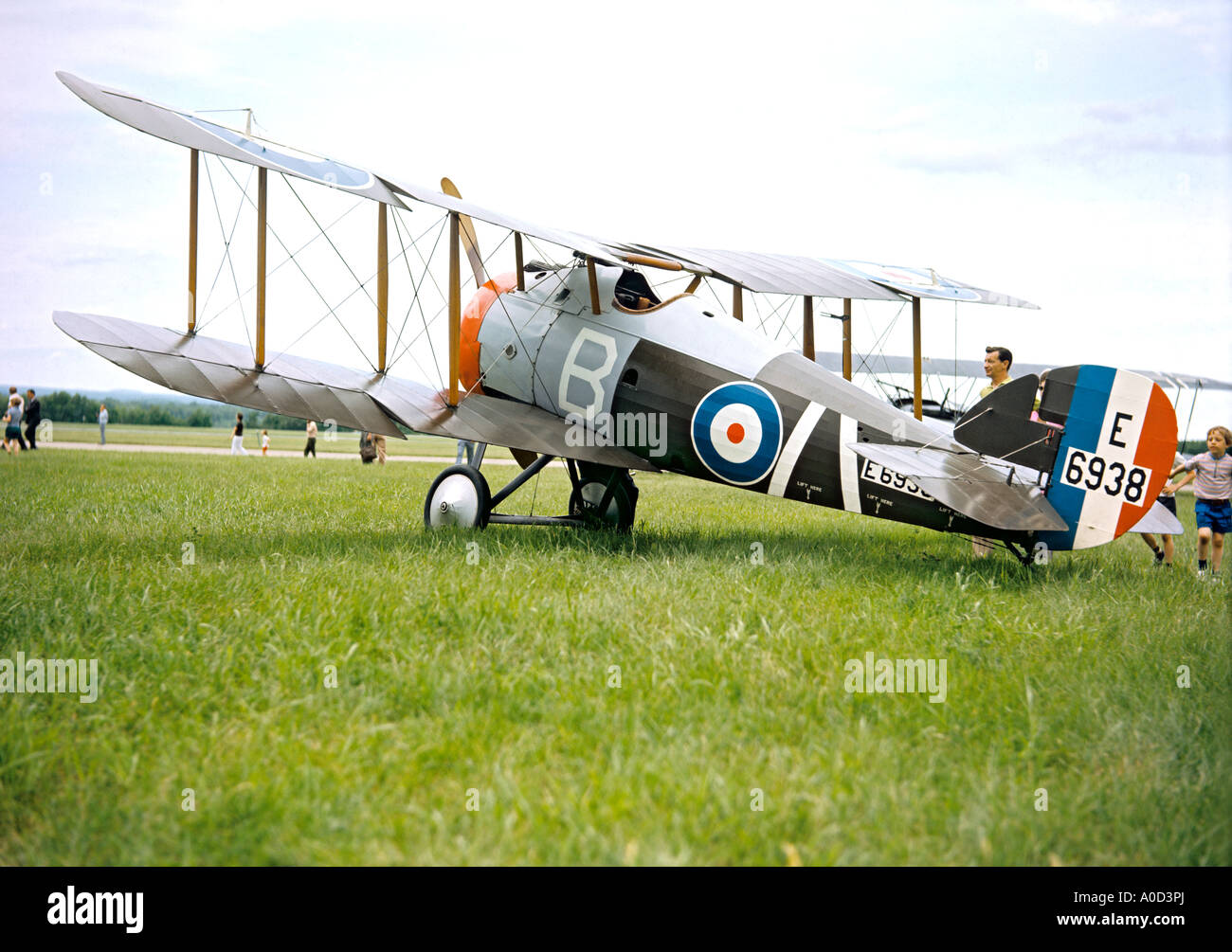 Sopwith Snipe E6938 historic biplane at Rockcliffe Air Museum Ottawa ...
