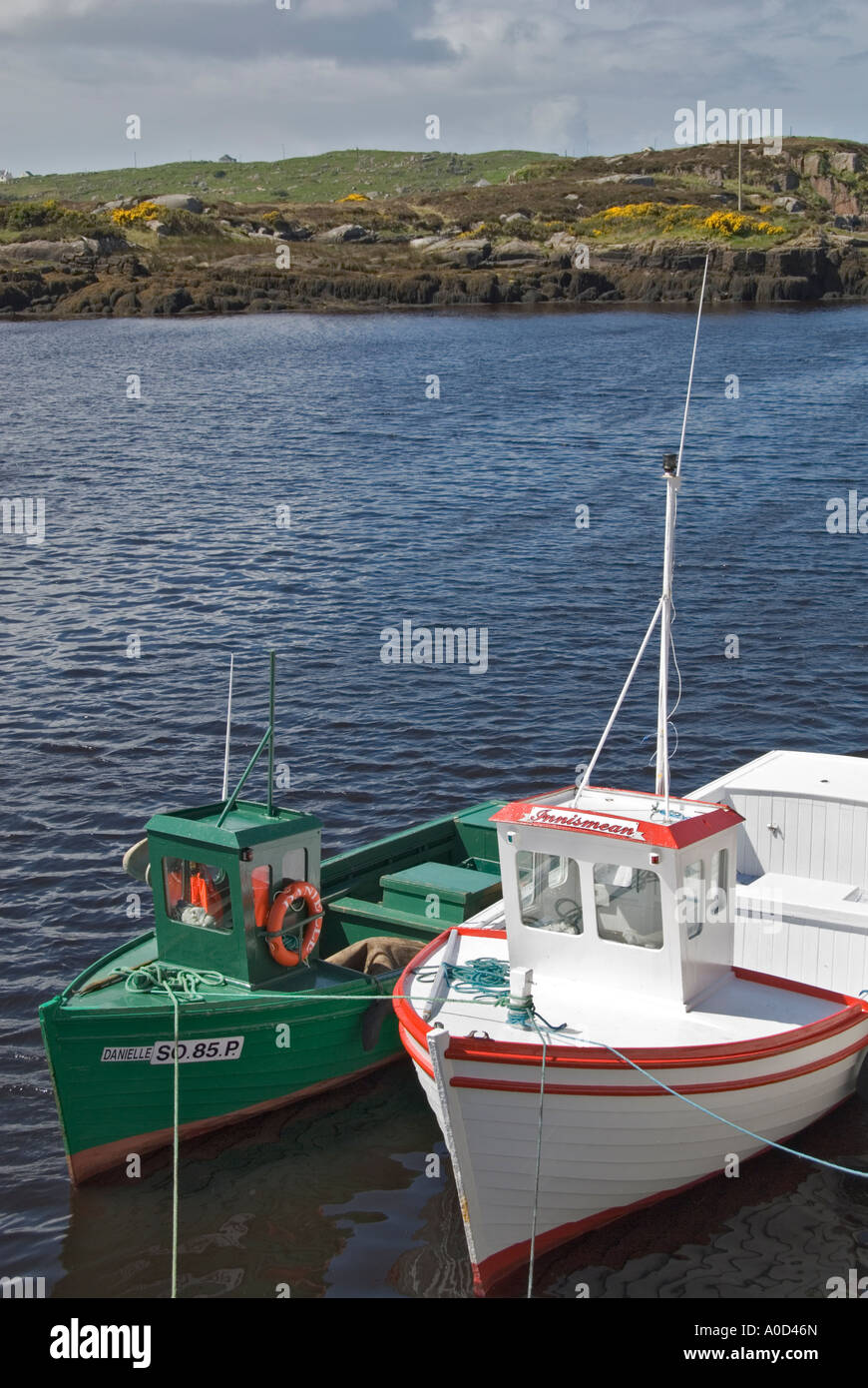 Bunbeg Harbour County Donegal Ireland High Resolution Stock Photography ...