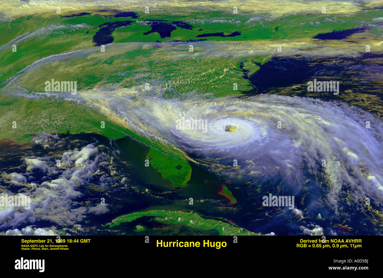 Hurricane hugo hi-res stock photography and images - Alamy