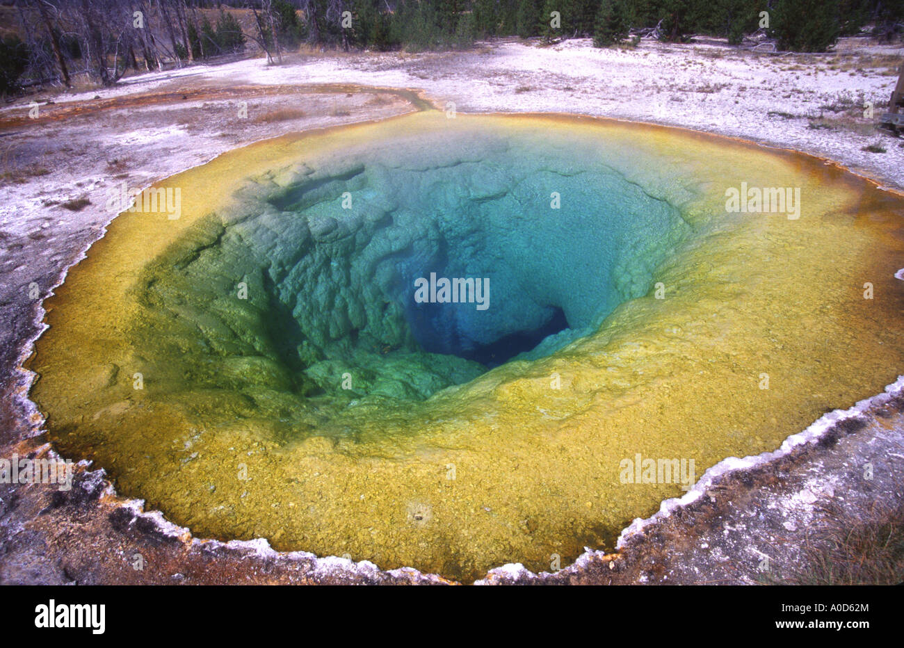 Volcanic tableland yellowstone national park hi-res stock photography ...
