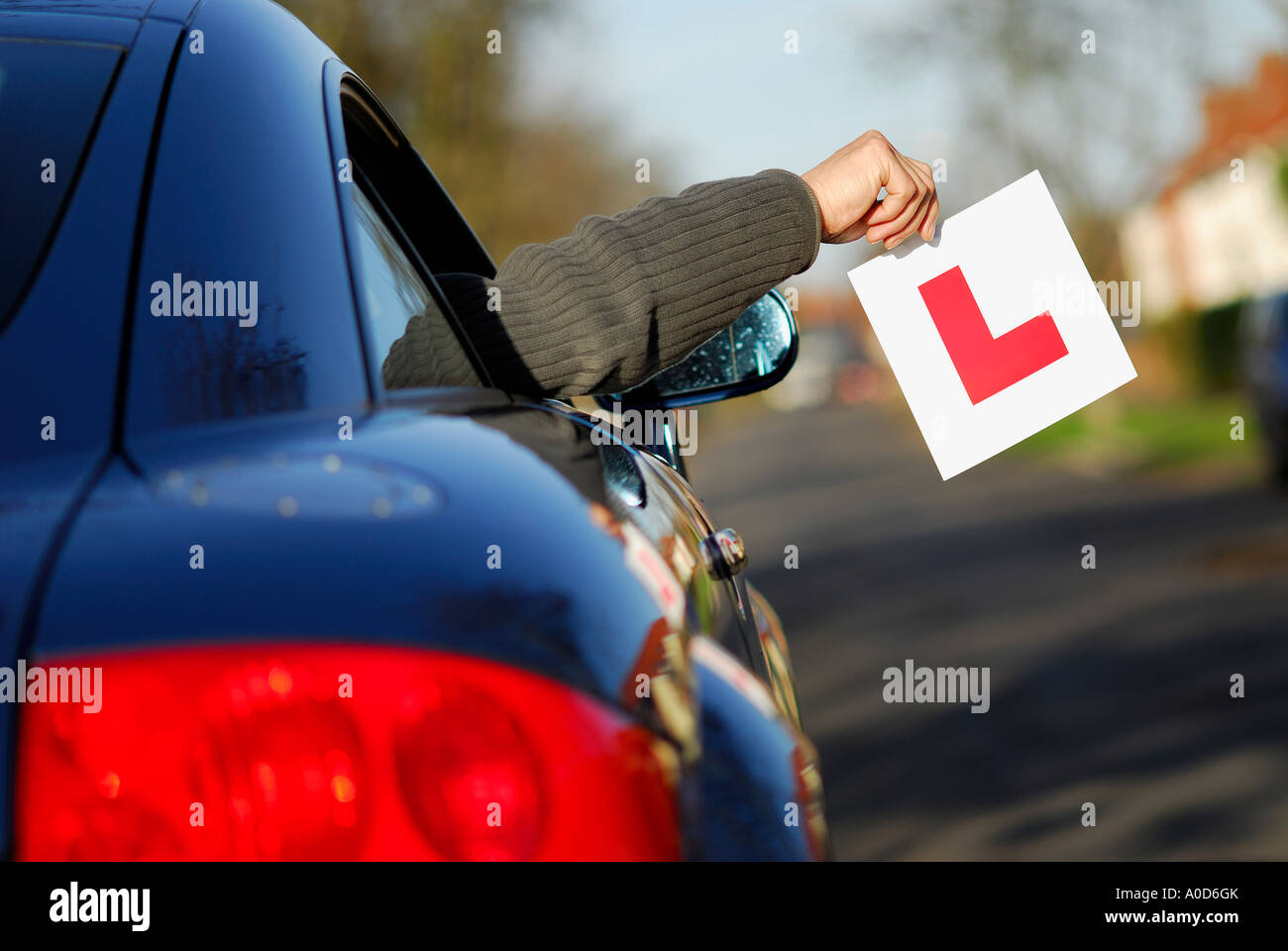 just passed driving test Stock Photo - Alamy