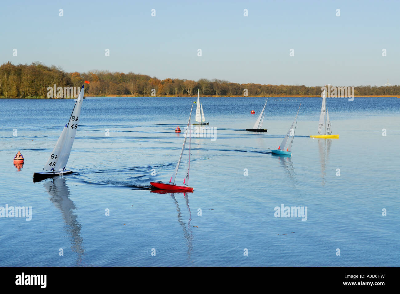 Uk model boating lake hi-res stock photography and images - Alamy