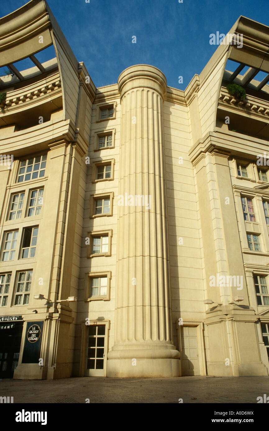 France Montpellier The contemporary Antigone quarter designed by ...