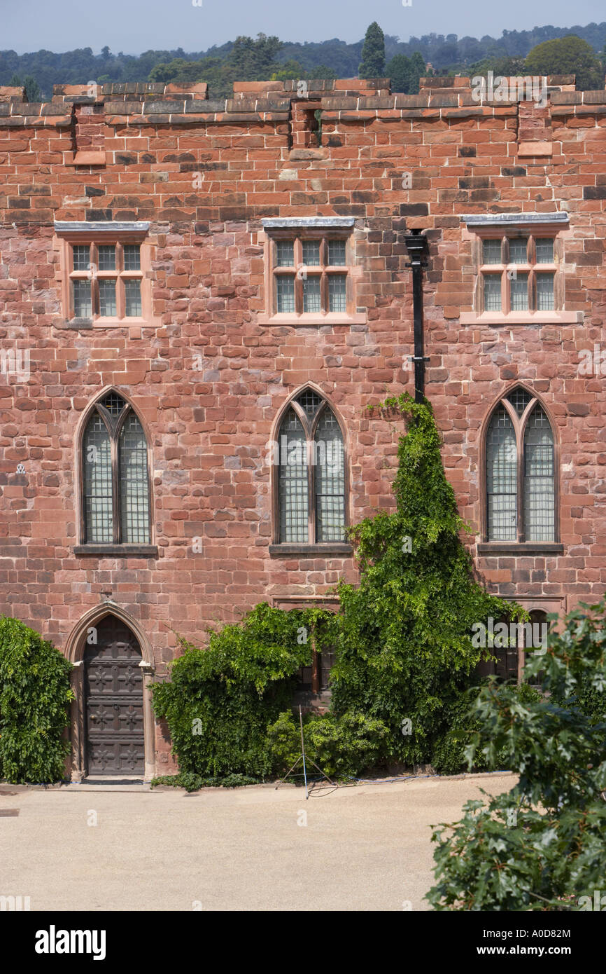 Red sandstone shrewsbury castle hi-res stock photography and images - Alamy