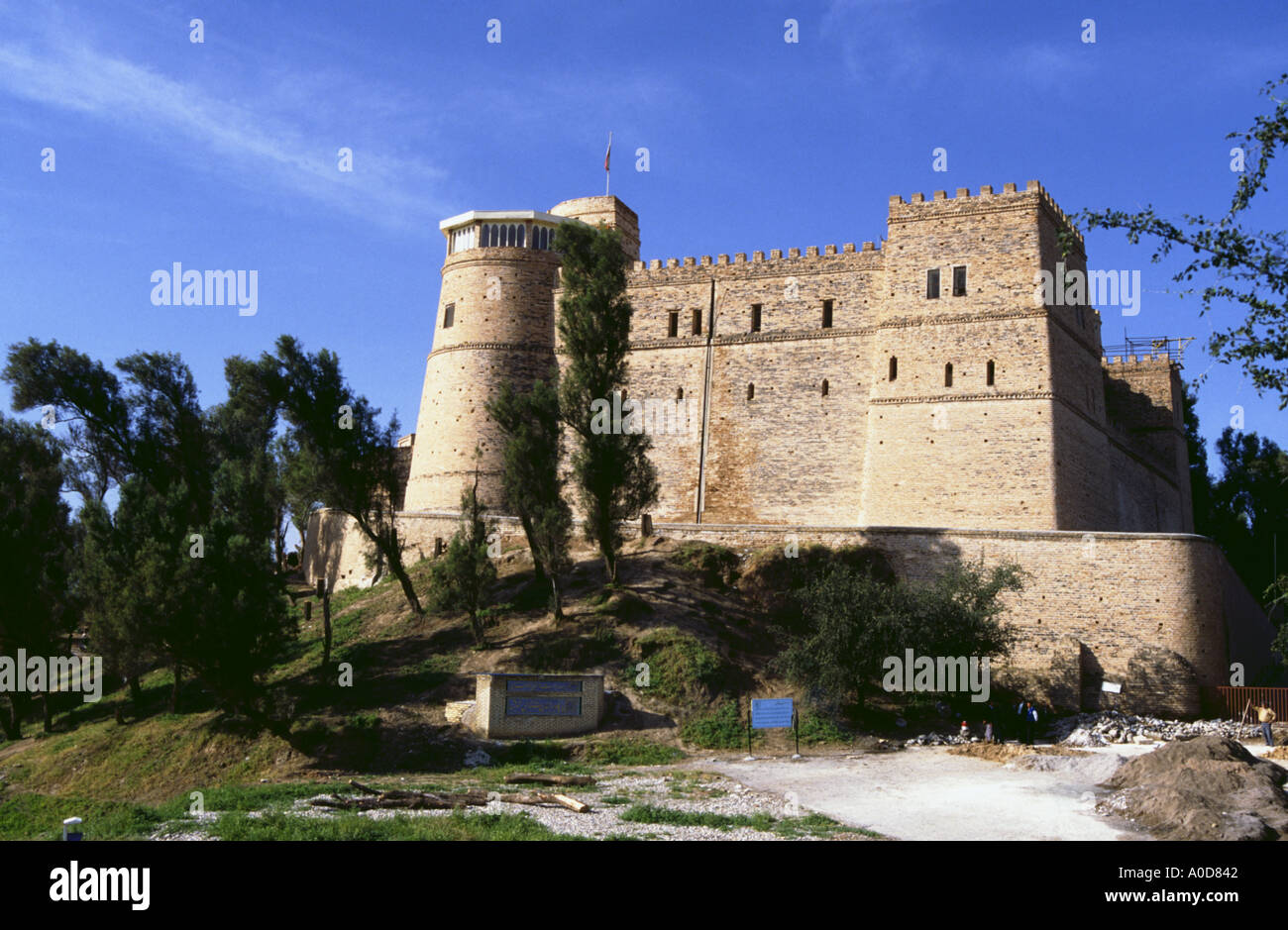 iran shush susa french citadel archaeological site Stock Photo: 55362 ...
