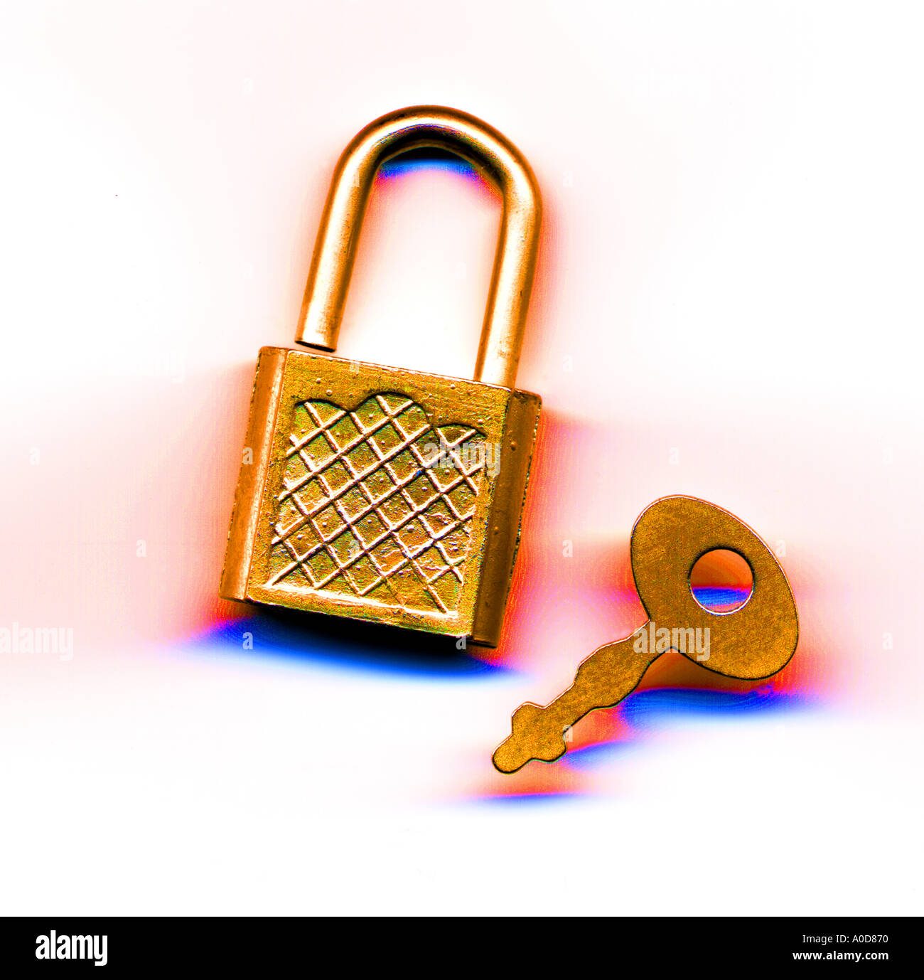 lock and key Stock Photo - Alamy